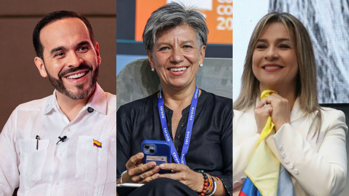 Así van Abelardo de la Espriella, Claudia López, Vicky Dávila y demás ...