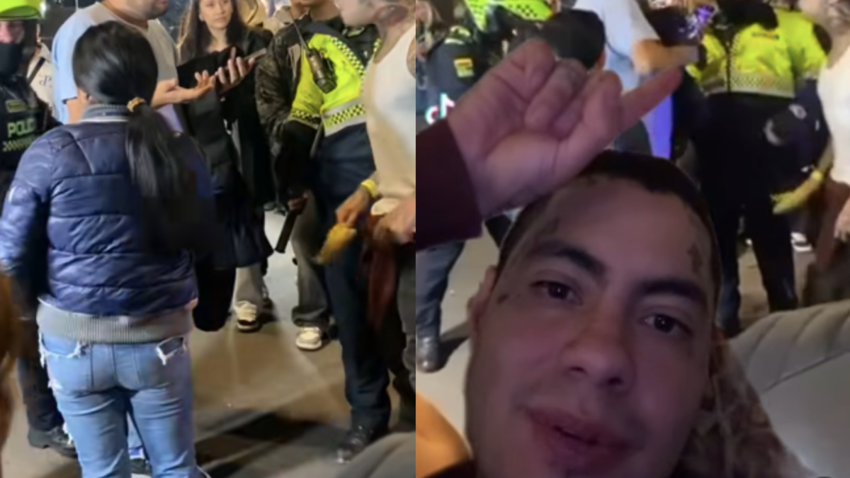 Nicolás Arrieta protagonizó fuerte pelea con la policía durante el ...