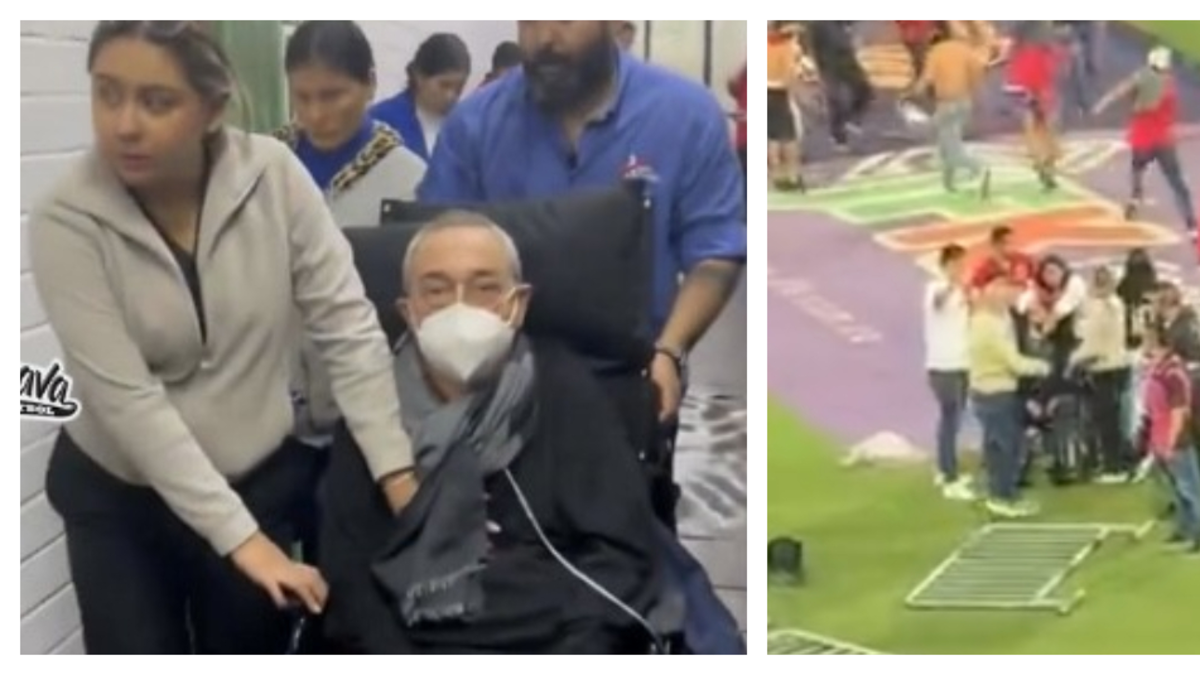 Profe Luis Fernando Montoya, atrapado en medio de la batalla campal ...
