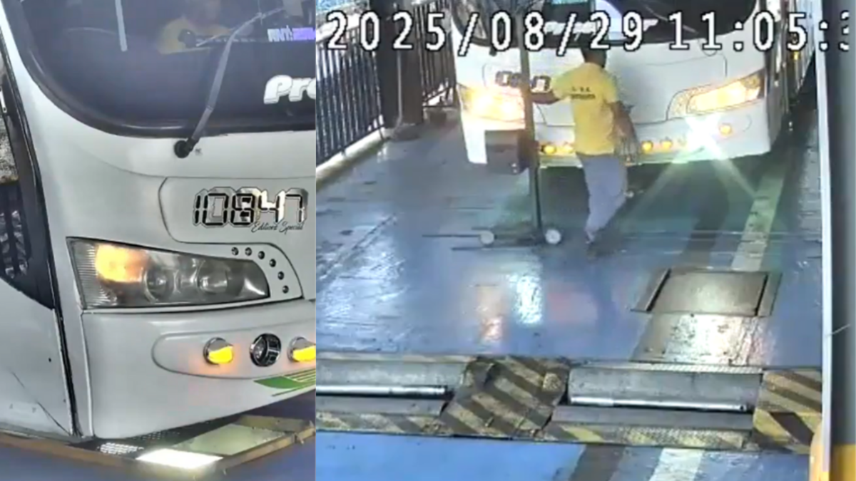 Lo que revelan videos de la revisión tecnicomecánica del bus que ...