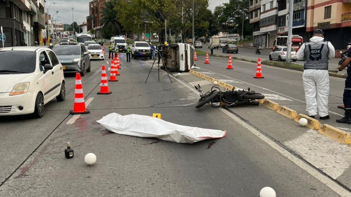¿Ocurrió un triple accidente en la calle 5 con carrera 10, en zona ...