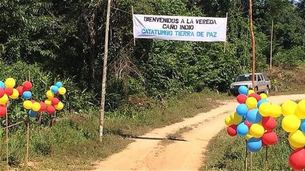 Farc llega a zona de desarme del Catatumbo