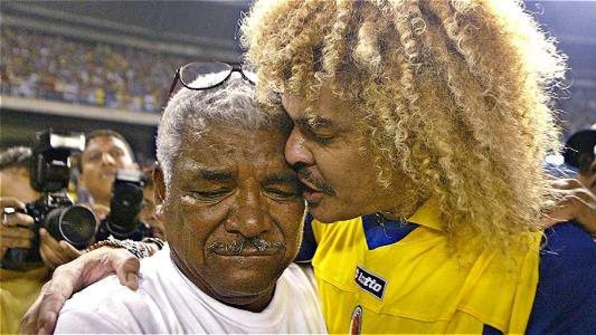 Falleció el papá de El Pibe, Carlos 'Jaricho' Valderrama
