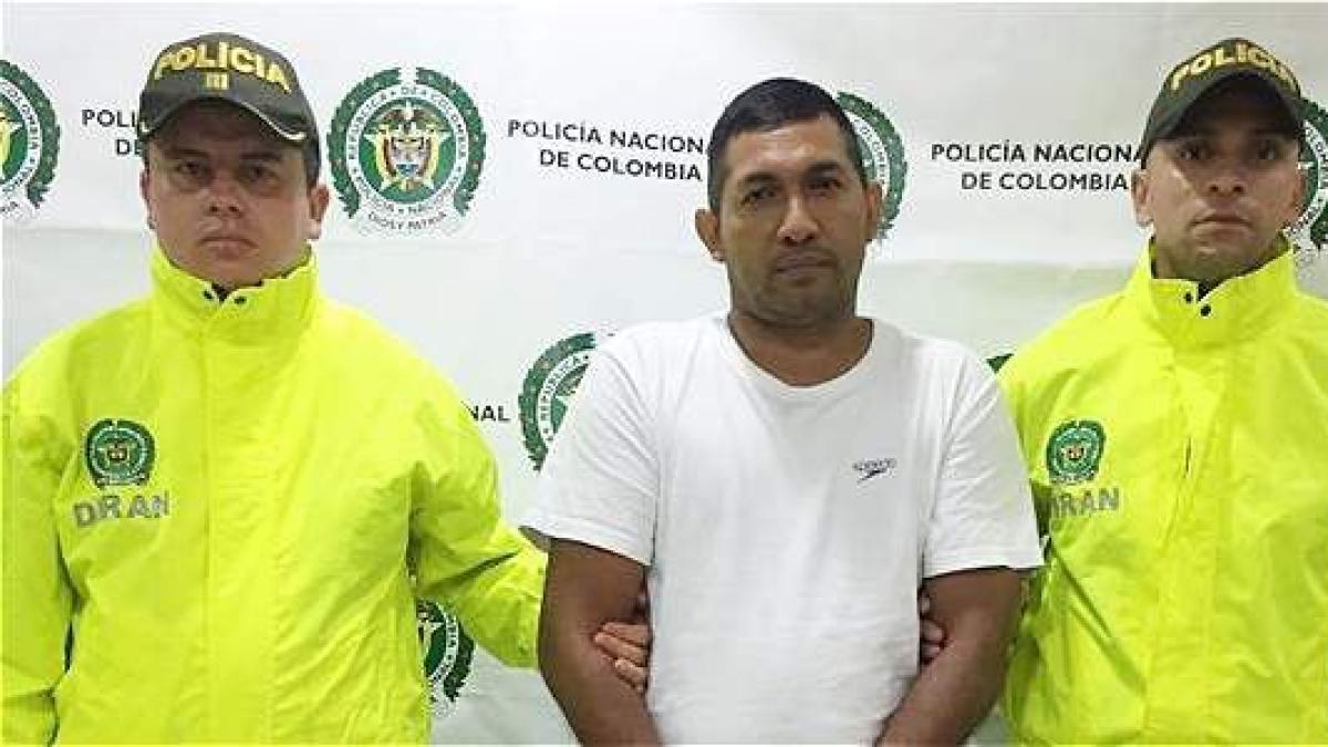Capturan a 'Navarro', jefe del clan del Golfo