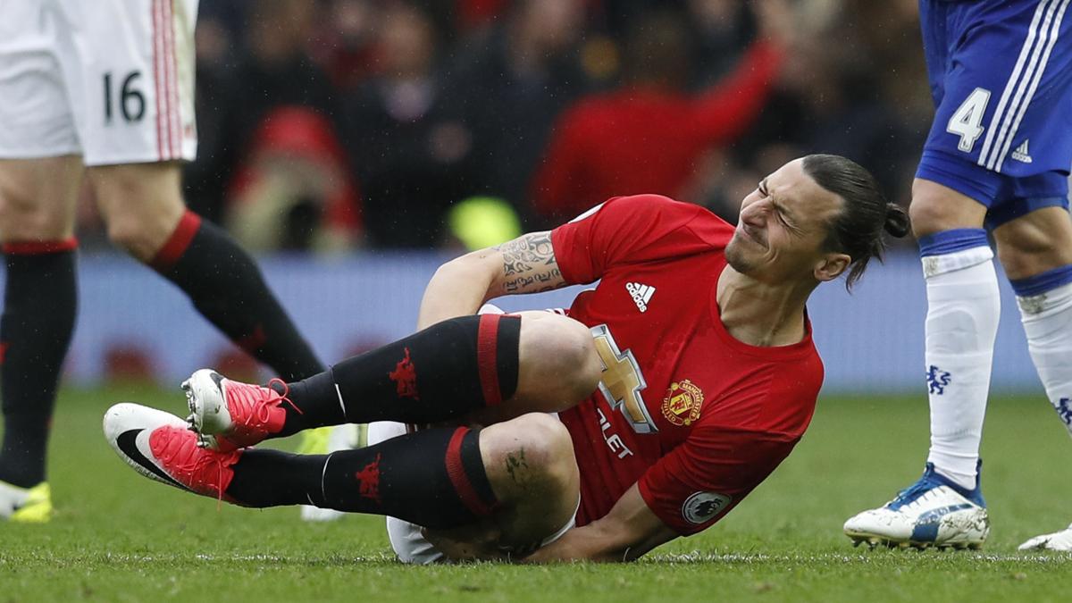 Zlatan se perdería el resto de temporada