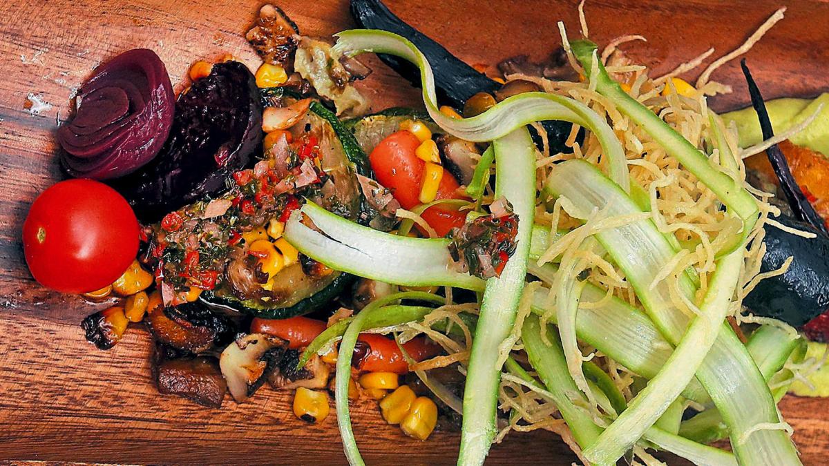 Restaurante vegetariano Casa Lelyte en Bogotá
