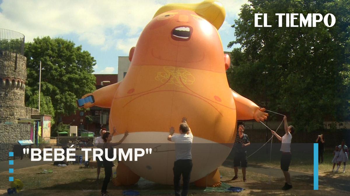 Trump inflable en forma de bebé sobrevolará Londres durante visita del ...