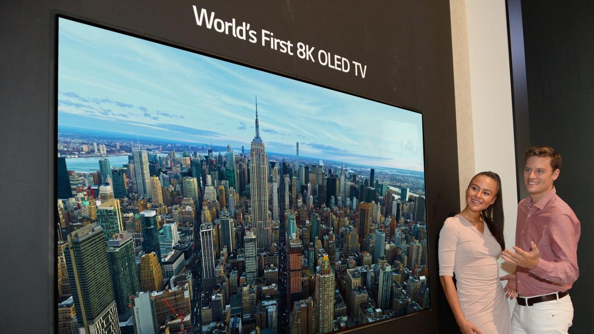 Primer televisor OLED 8K del mundo