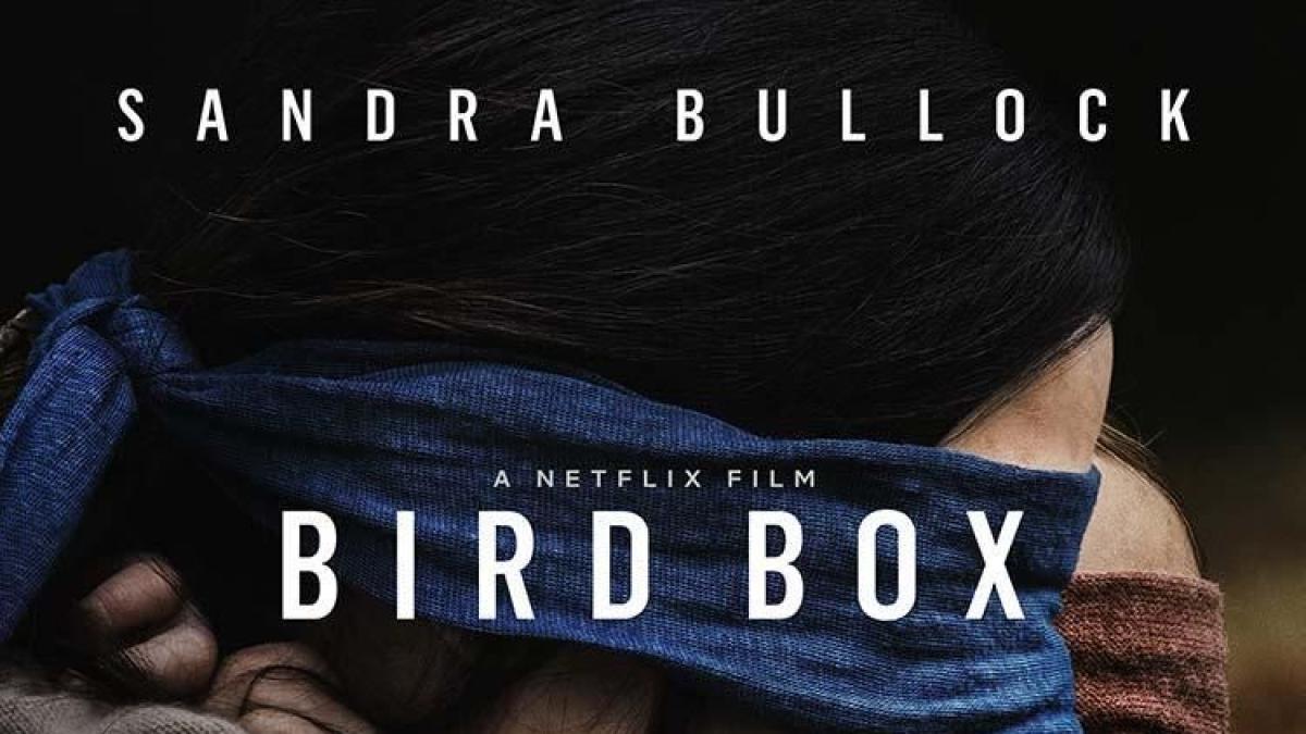Cara de los monstruos de la película Bird Box