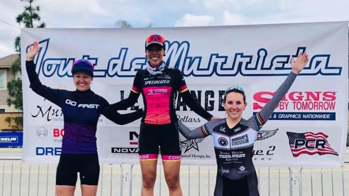 La colombiana Jessica Parra terminó de sexta en el Tour de Murrieta