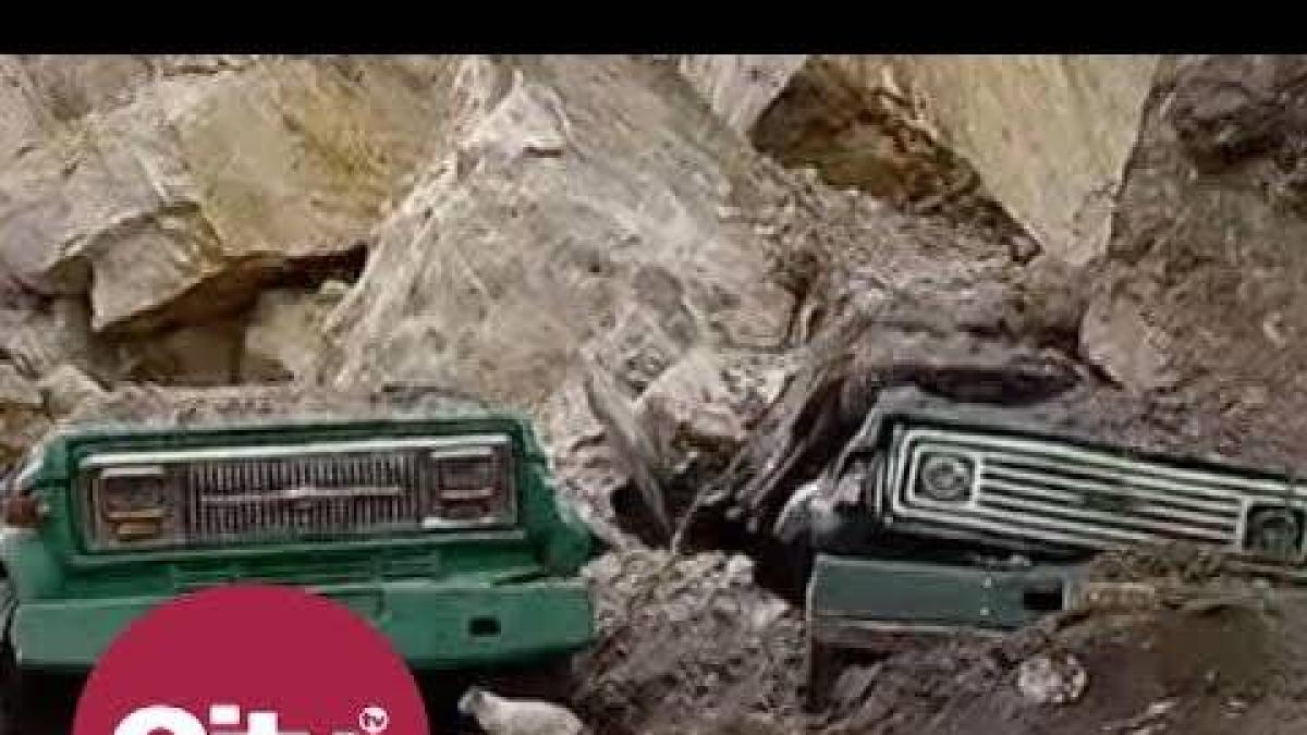 Derrumbe en Usaquén: continúan las labores de remoción de rocas