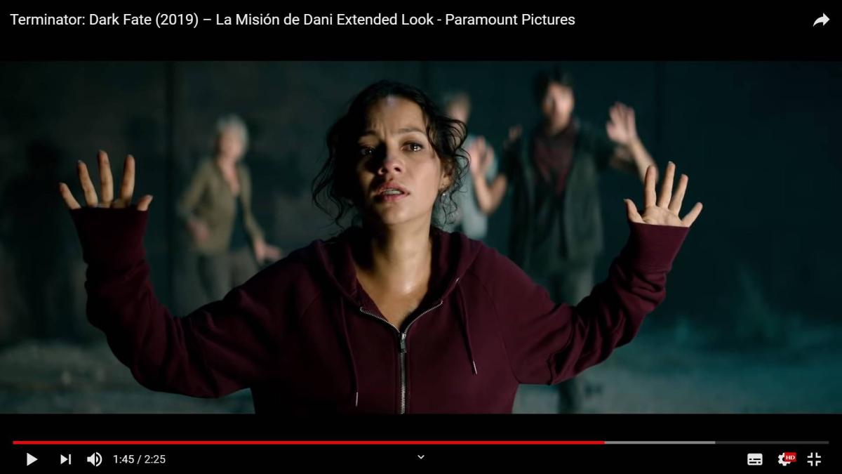 Nuevo trailer de Terminator con Natalia Reyes