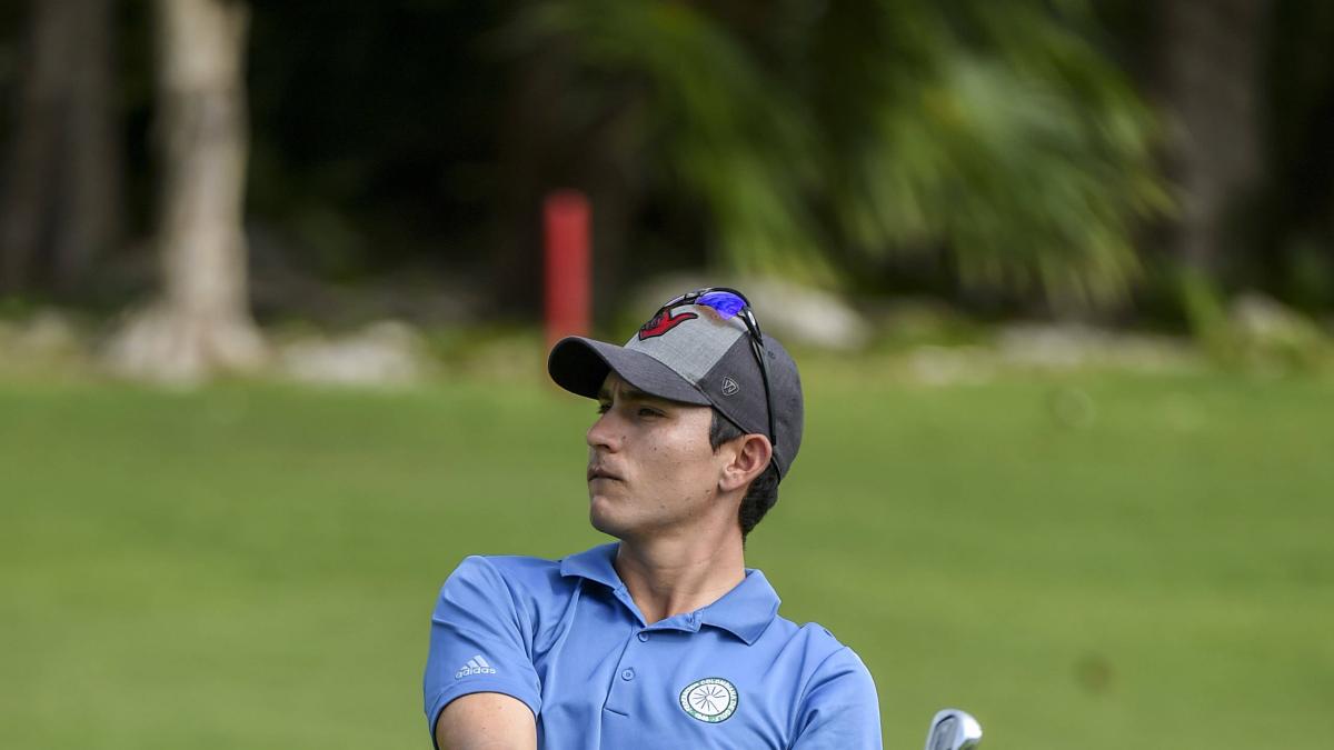 Iván Camilo Ramírez, primer líder del Latin América Amateur Championship