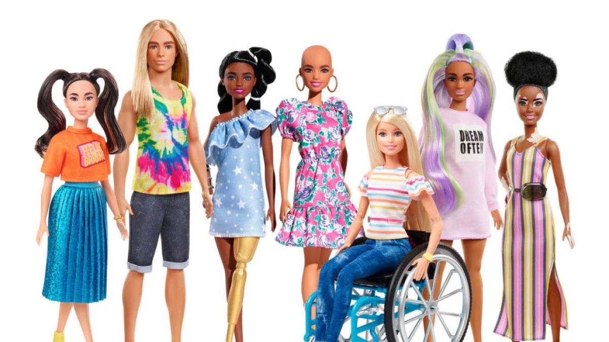 Barbie lanza nueva colección de muñecas con vitiligio y sin pelo