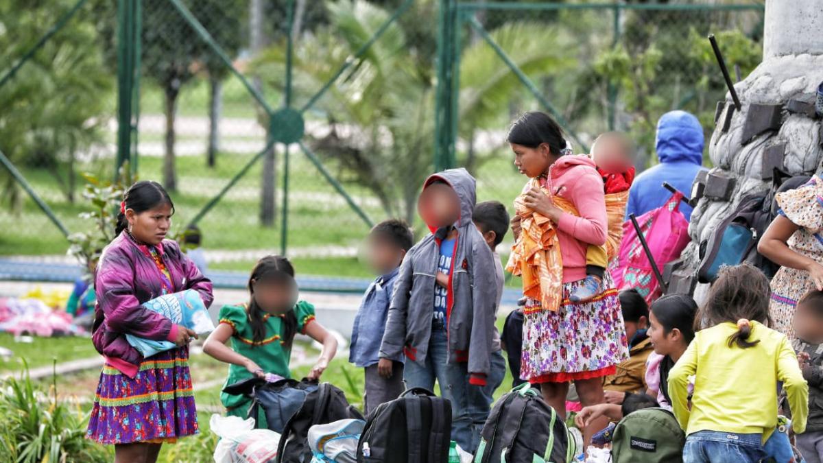 A sangre y fuego: el drama del desplazamiento de los indígenas embera ...