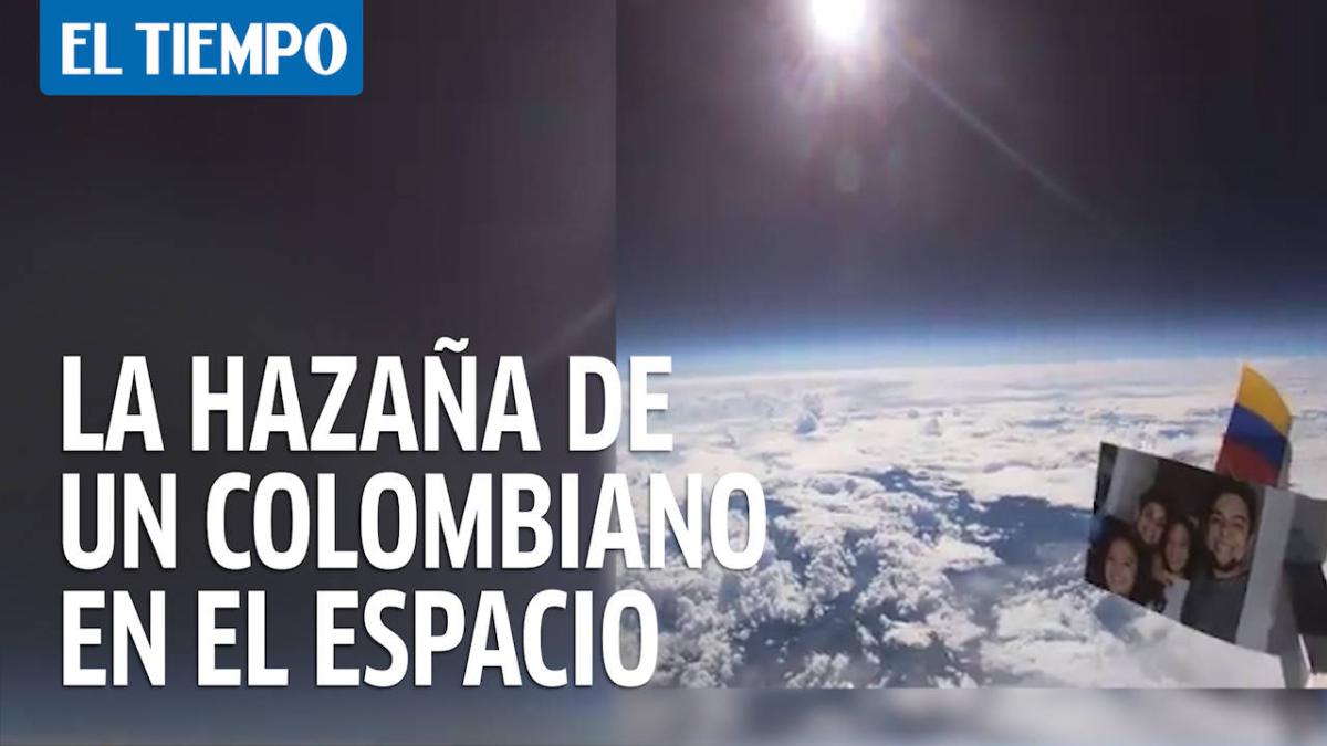 Faber Burgos: reacciones del colombiano que grabó la estratosfera del ...