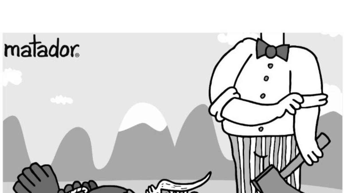 Caricatura de Matador sobre Donald Trump y Michael Flynn