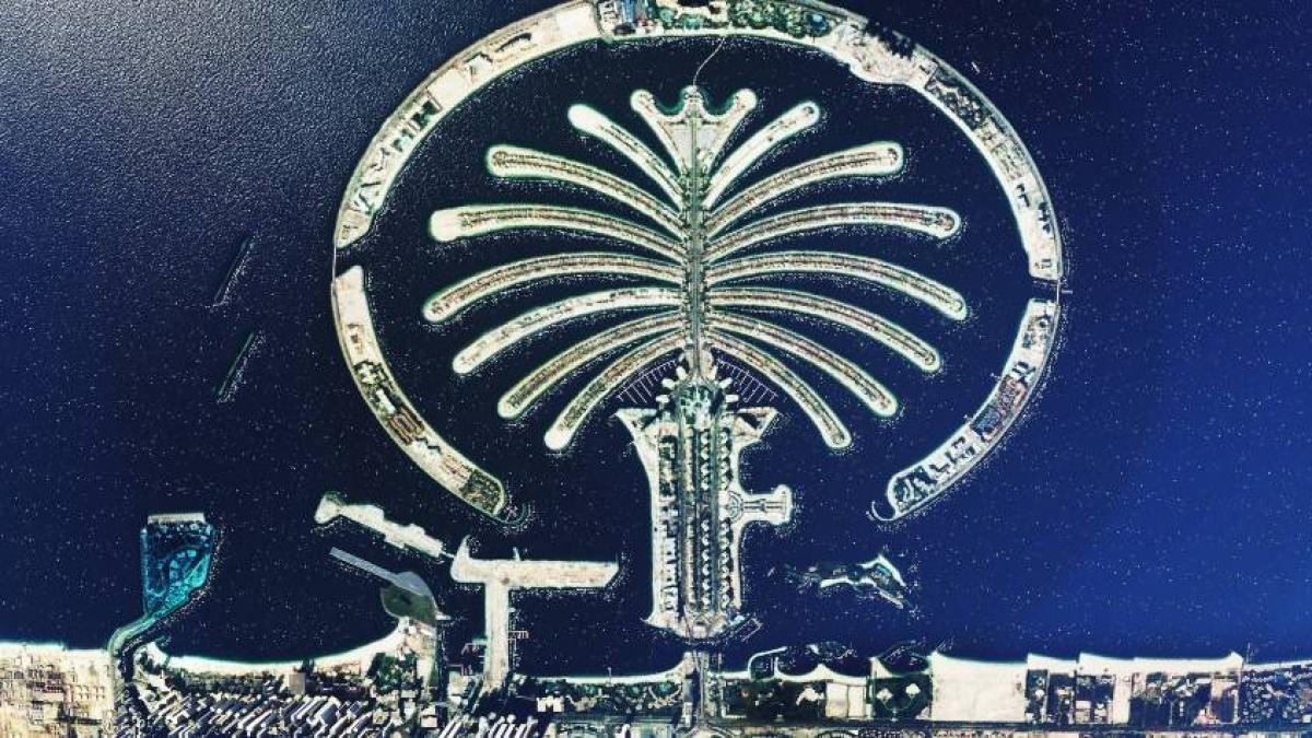 Así se construyó la 'Palm Jumeirah', la isla artificial de Dubái