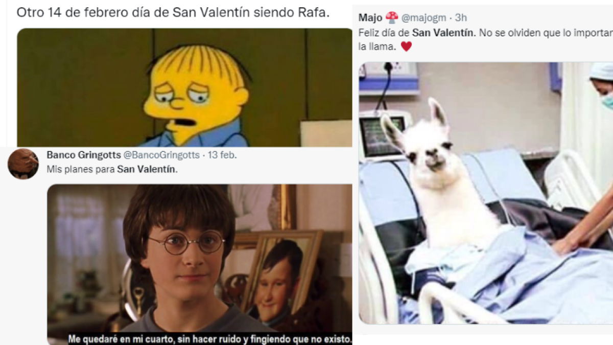 San Valentín: los mejores memes de este día