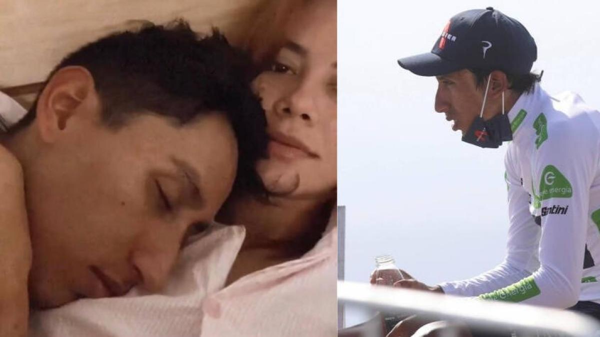Egan Bernal: Mafe Motas publicó un video abrazada con el ciclista