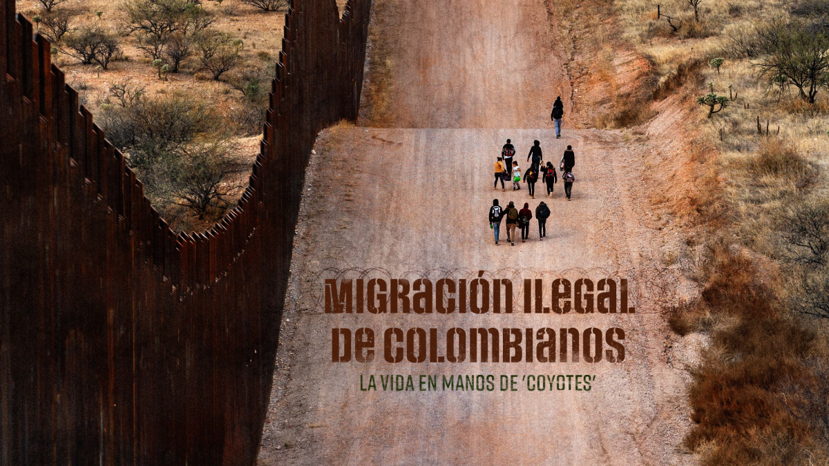 Migración ilegal: así pasan colombianos por 'El Hueco' a Estados Unidos