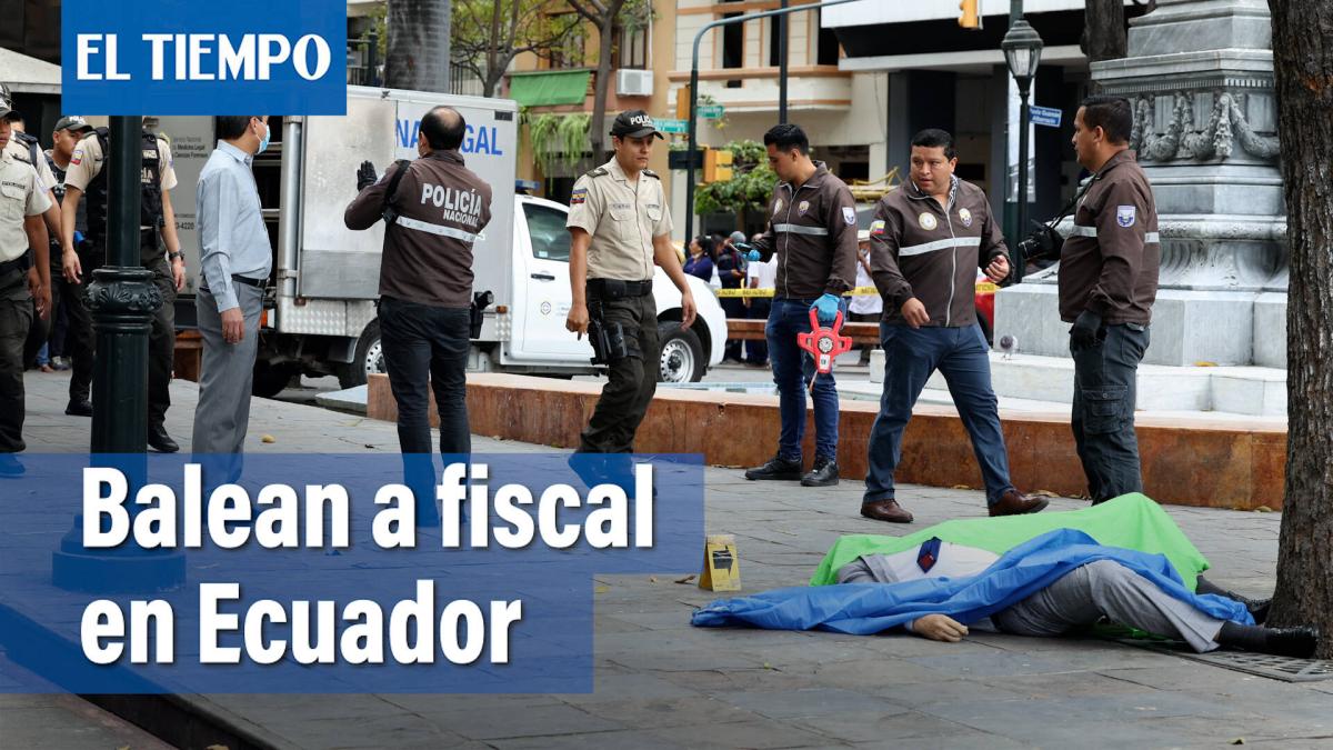 Édgar Escobar, el fiscal que fue asesinado a bala en Ecuador