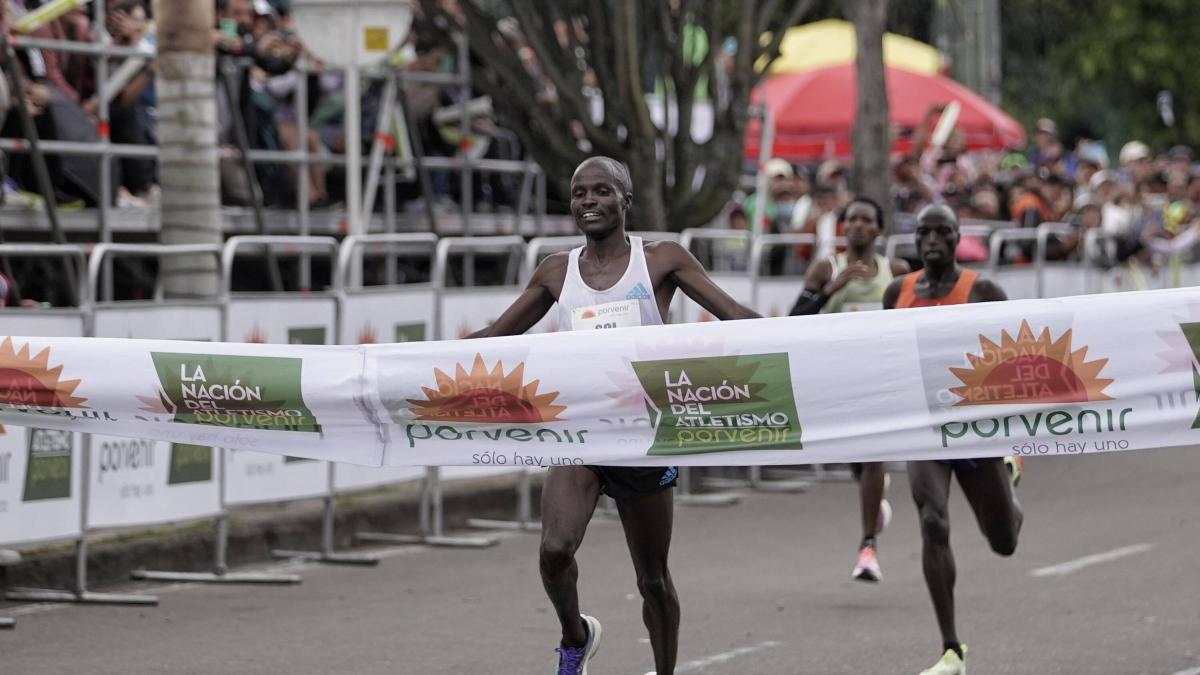 Media Maratón de Bogotá: Edwin Soi y Angela Tanui, campeones