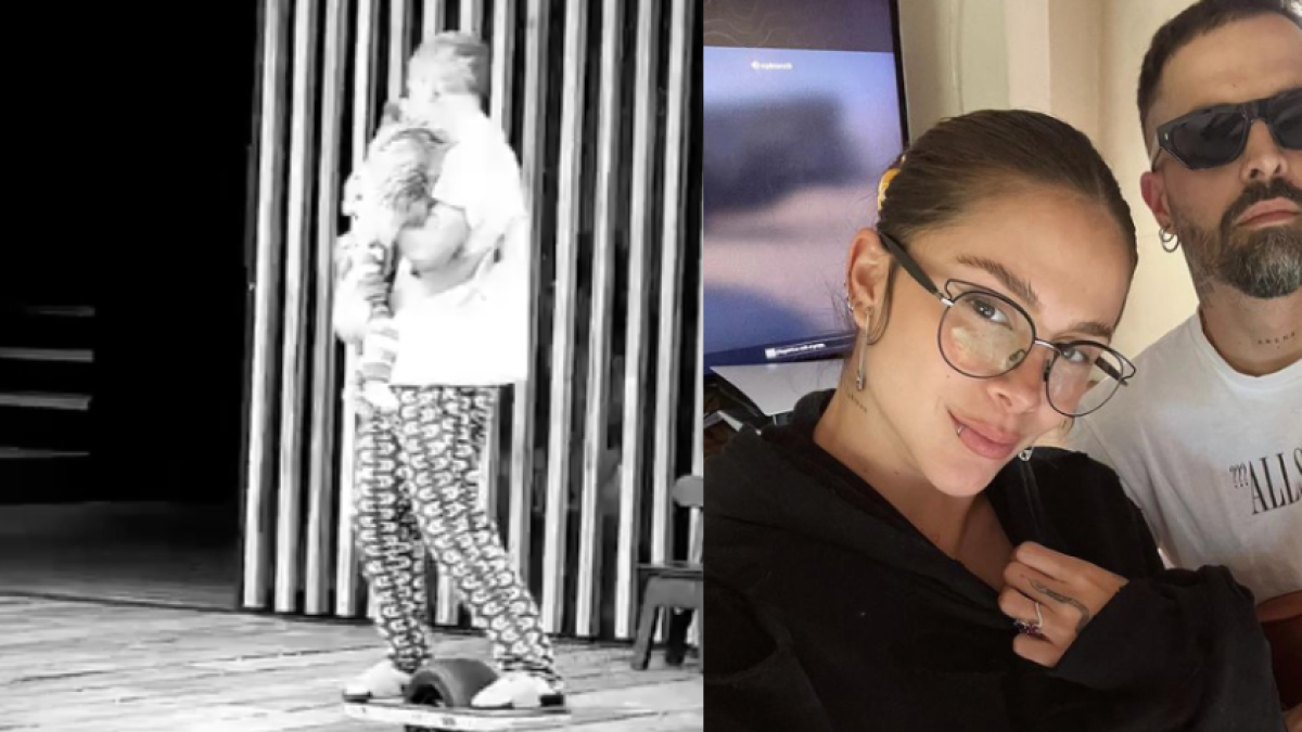 Mike Bahía comparte tierno momento con Kai, un poco peligroso