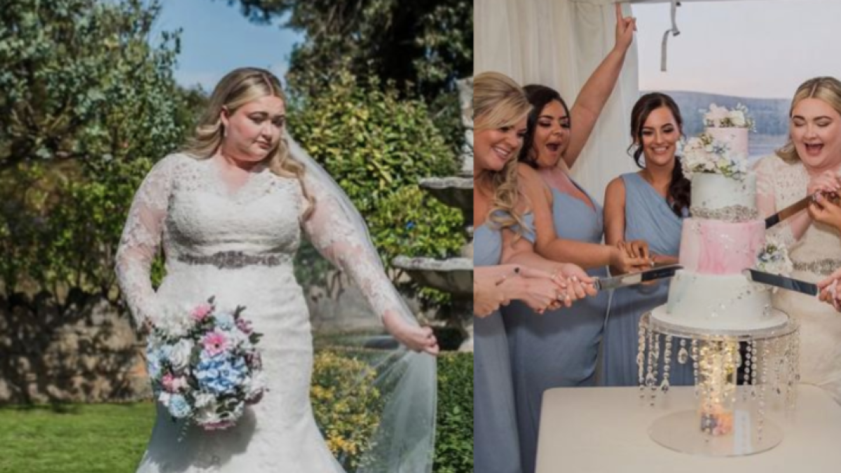 Novia fue plantada en el altar pero decide no perderse la fiesta