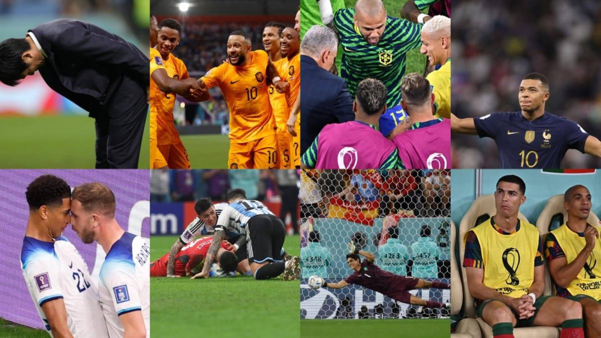 Mundial Qatar: Los octavos de final en ocho imágenes
