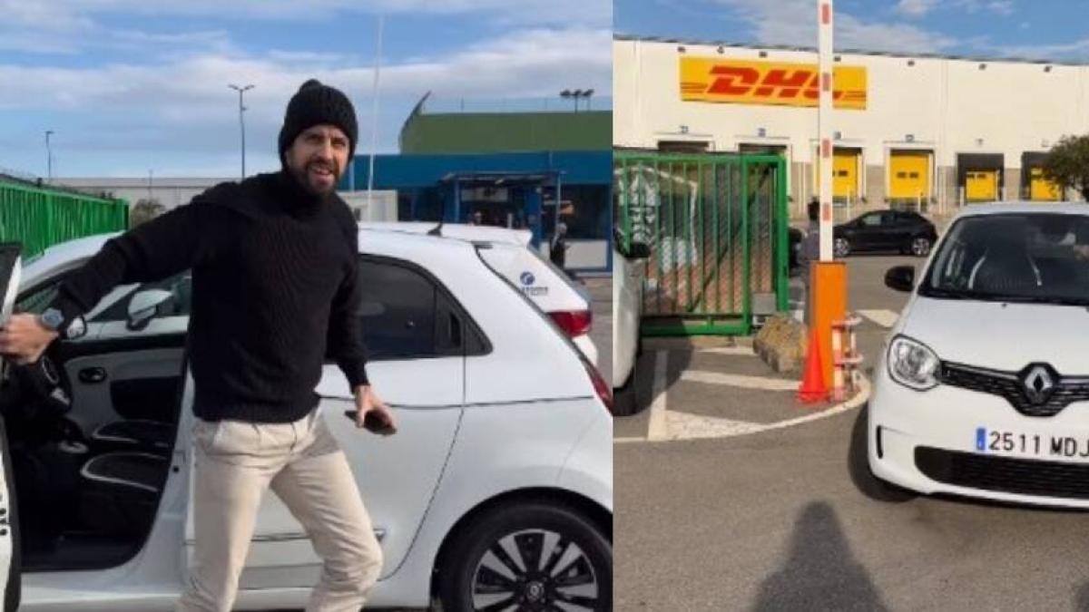 Piqué usó Twingo prestado: Renault dice para qué lo prestó