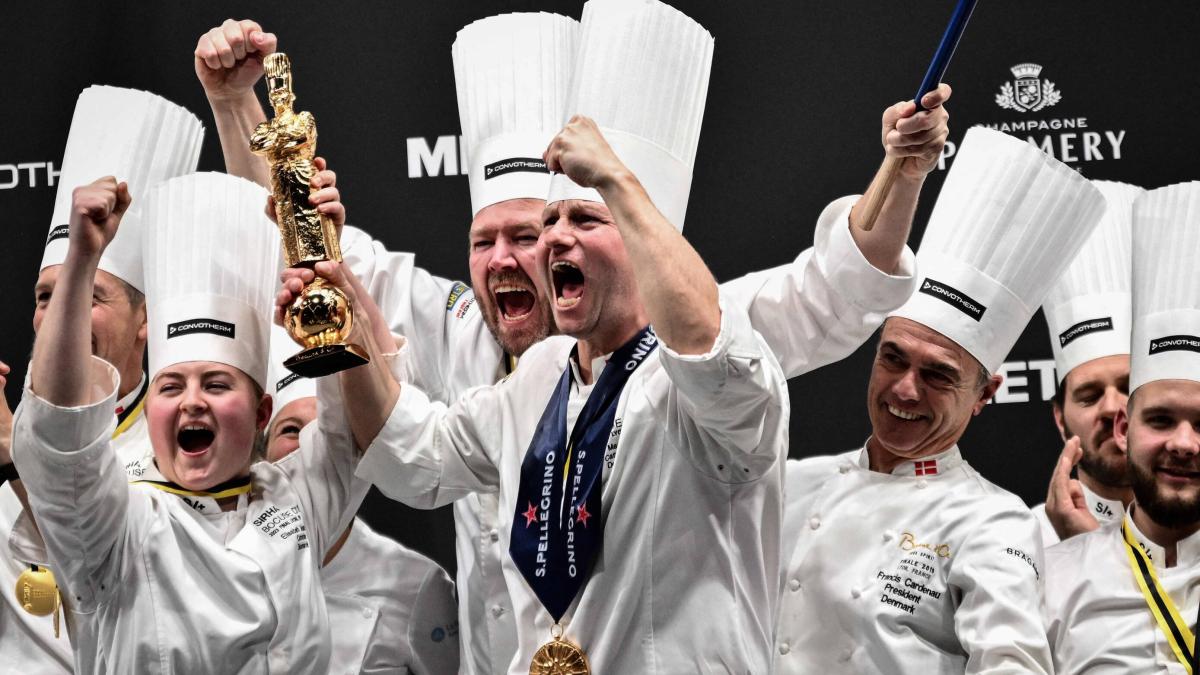 El chef danés Brian Mark Hansen: gran ganador del Bocuse D'Or