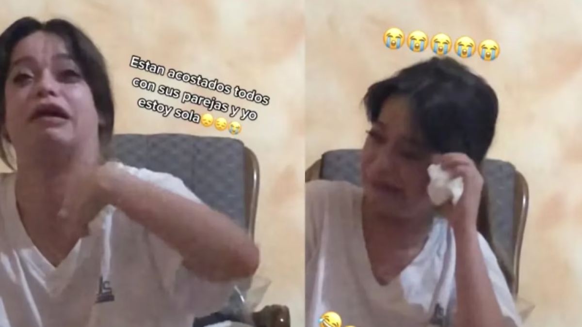 Video de mujer llorando porque no tiene novio se vuelve viral