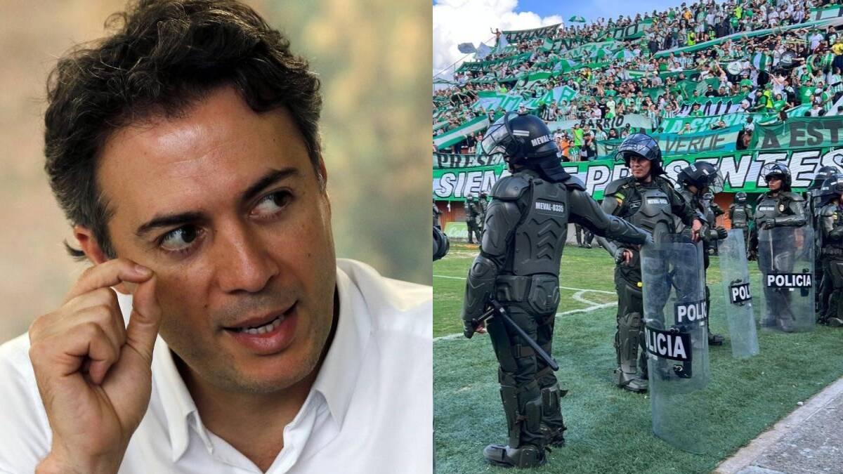 Daniel Quintero: barras bravas en riña Medellín no son hinchas son asesinos