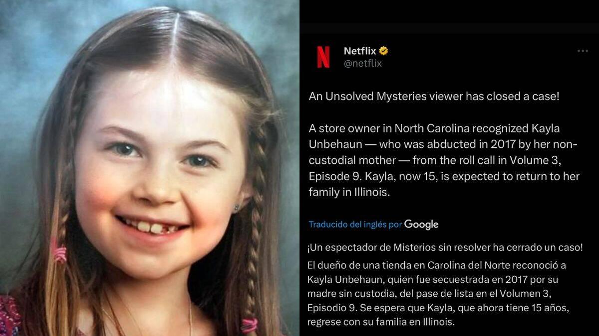 Kayla Unbehaun: caso de niña desaparecida en Chicago llegó a su fin