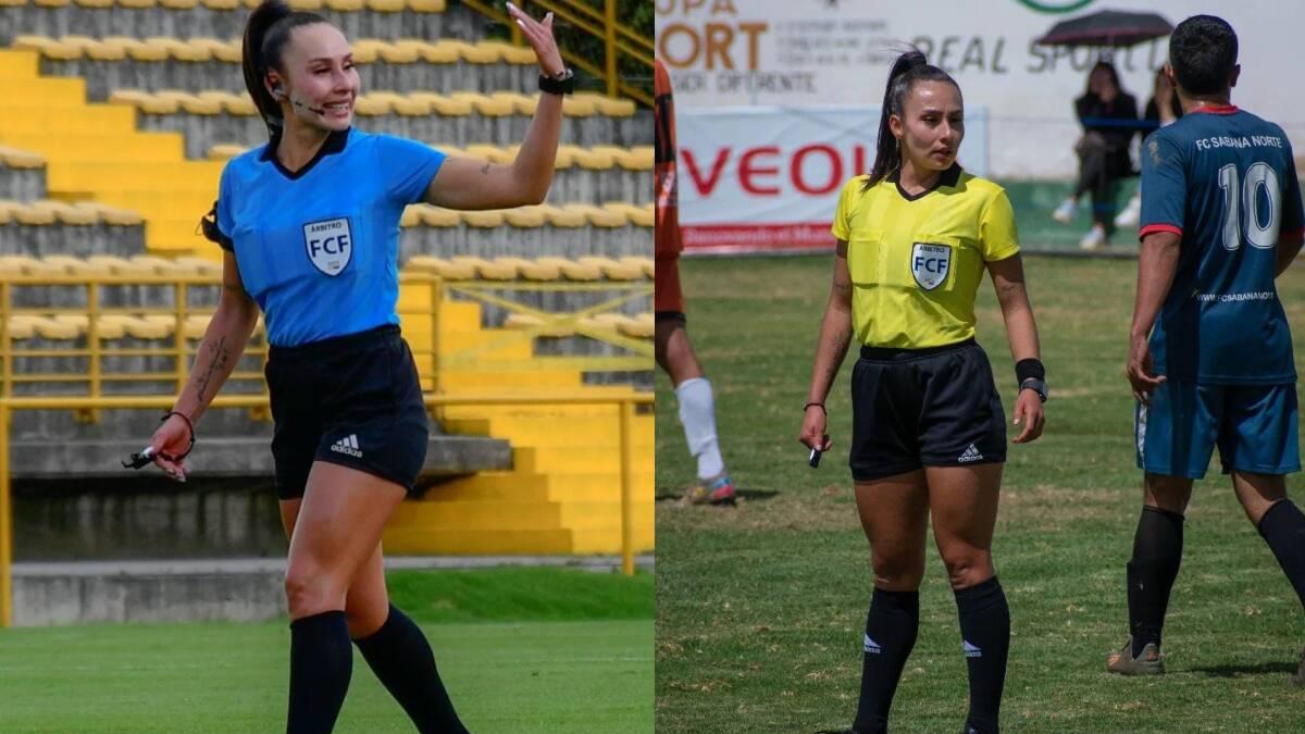 Amanda Dayana Valenzuela, árbitra de la liga que se ha vuelto ‘influencer’