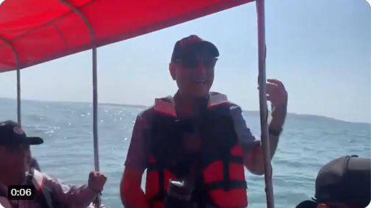 Cartagena: video de alcalde William Dau a la deriva en isla de Barú