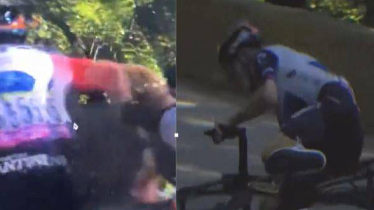 Video: violenta caída de Krists Neilands en el Tour de Francia