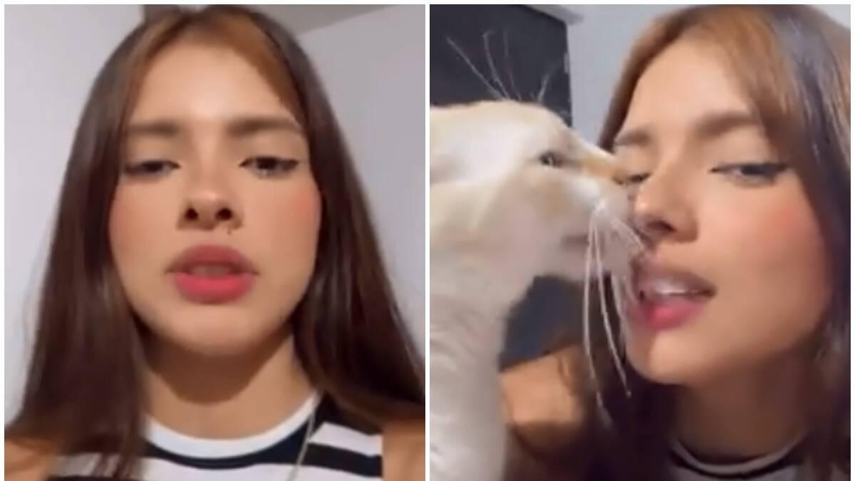 Juli del 'Desafío The Box' da explicaciones tras incidente con su mascota