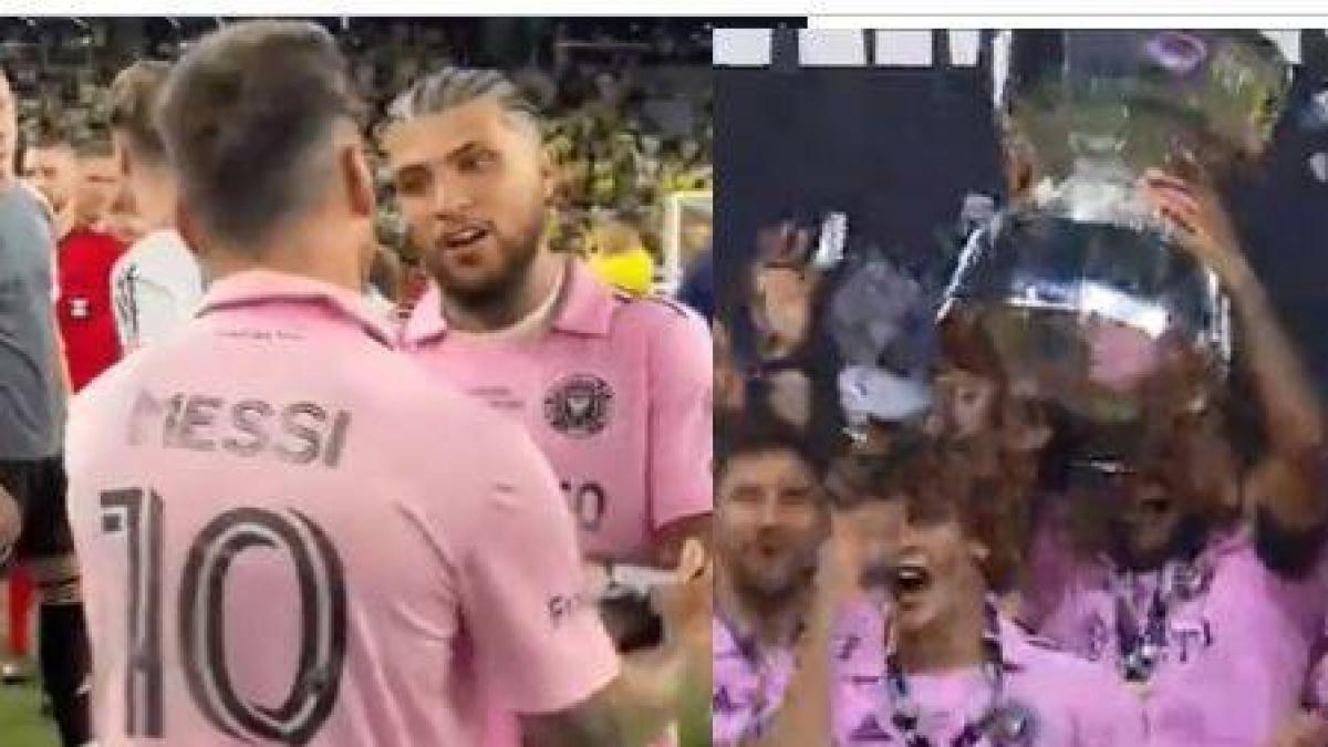 Video: Lionel Messi, detalle con Andre Yedlin, excapitán del Inter Miami