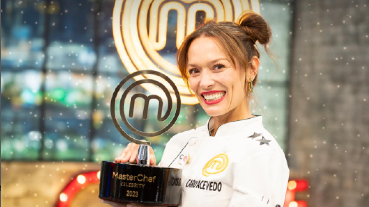 Final MasterChef Celebrity 2023 en vivo: Carolina Acevedo es ganadora ...