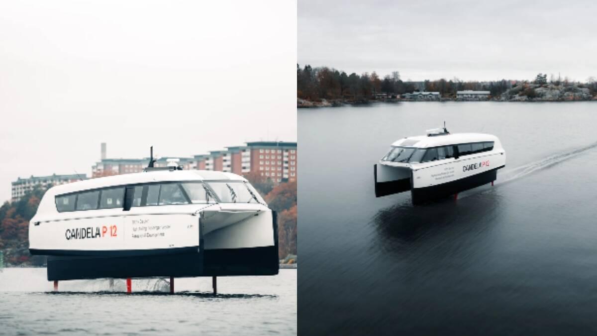 Este el primer barco eléctrico volador que podría innovar el transporte ...