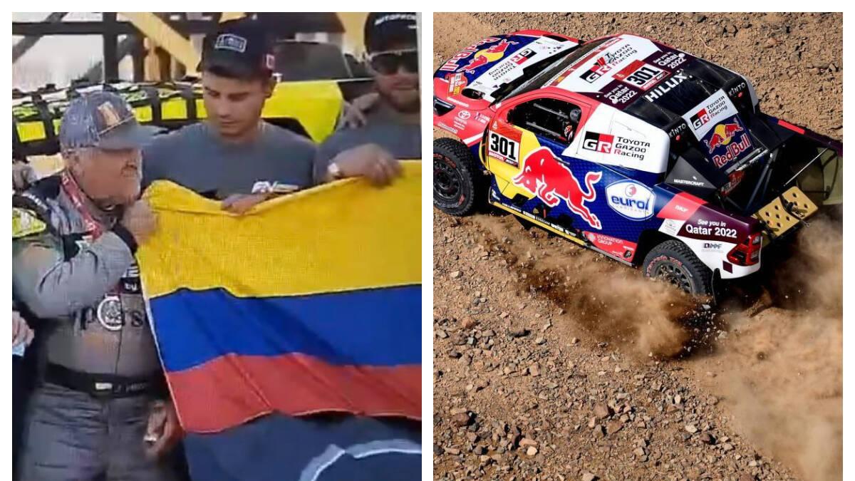 Javier Vélez, único colombiano en el Rally Dakar logró llegar a la meta