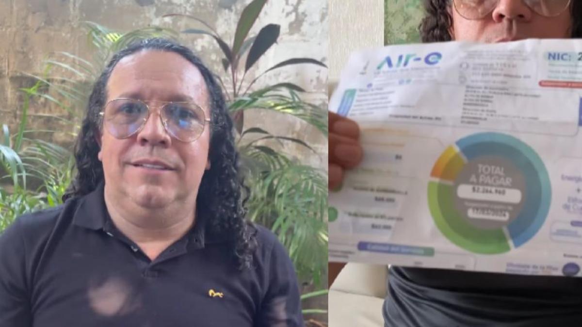 Humorista Joselo explotó contra Air-e por altas tarifas