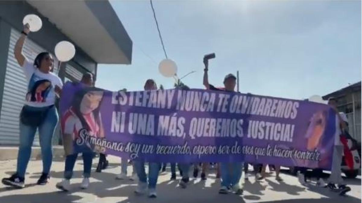 Stefanny Barranco: marcha en Malambo por feminicidio