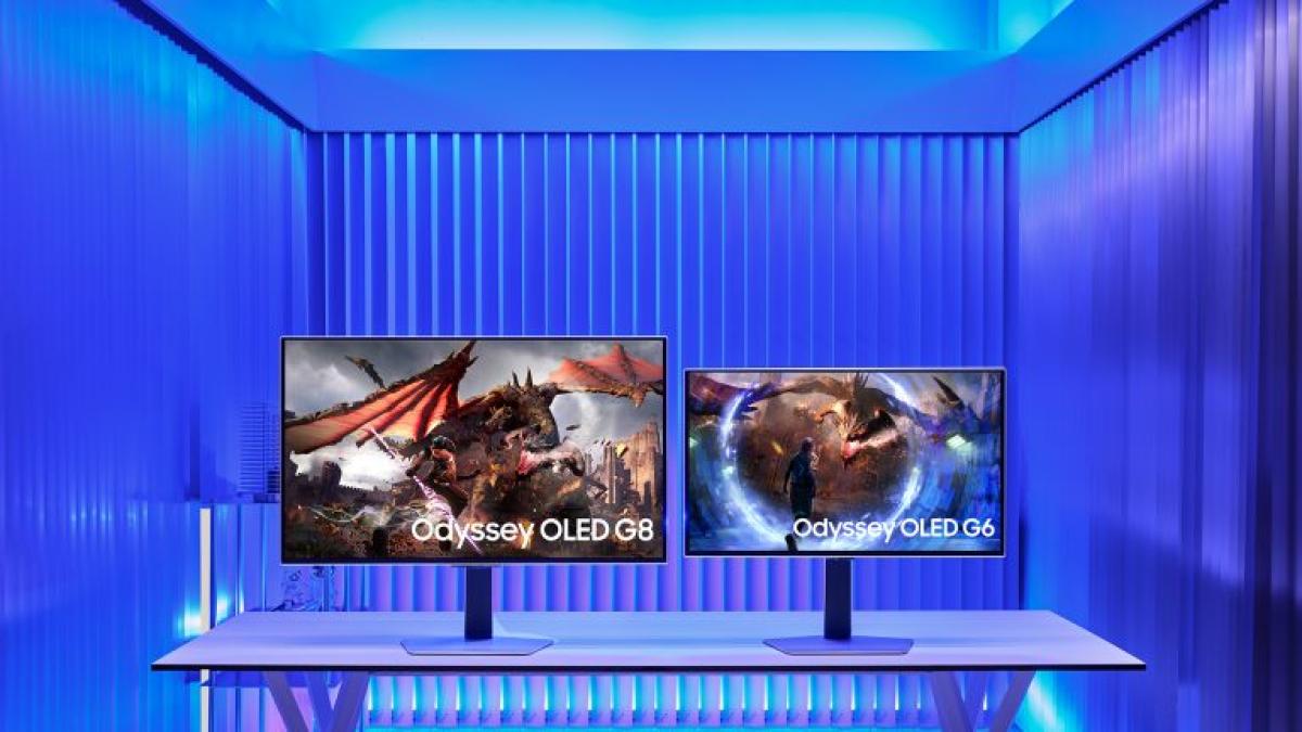 Especificaciones técnicas de los nuevos monitores Odyssey OLED G8 y ...