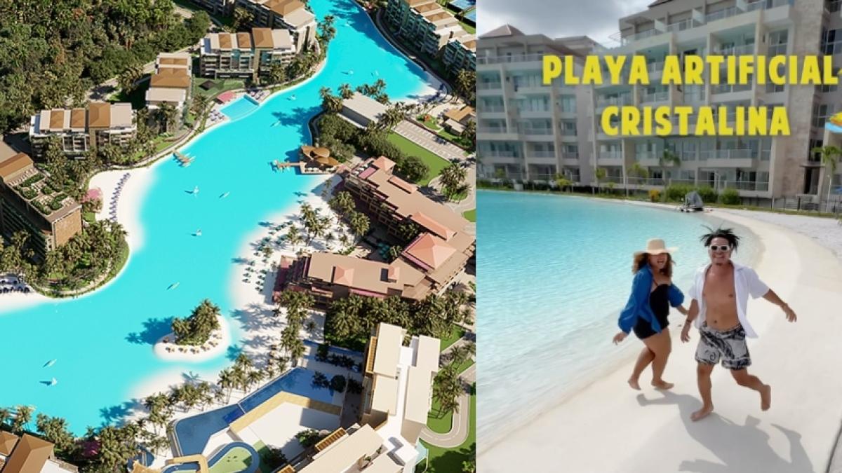 Video: esta es la playa artificial que construyeron en Cartagena, con ...