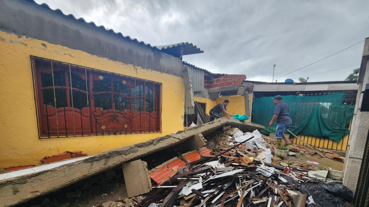 Barranquilla: colapso de estructura deja dos heridos