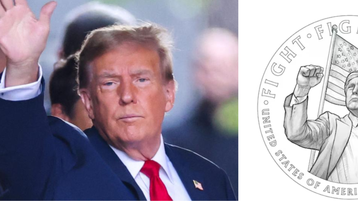 Así es la moneda de un dólar con la imagen de Donald Trump: la proponen ...