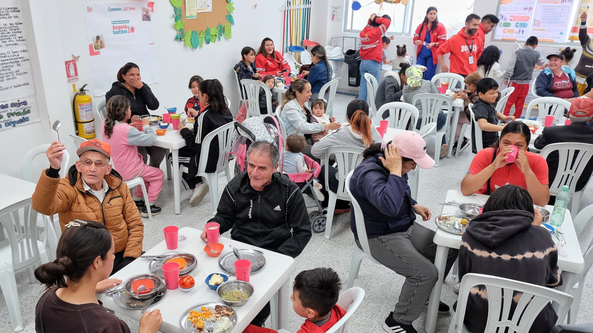 Usme estrena comedor comunitario: ya van 132 en Bogotá y se espera ...